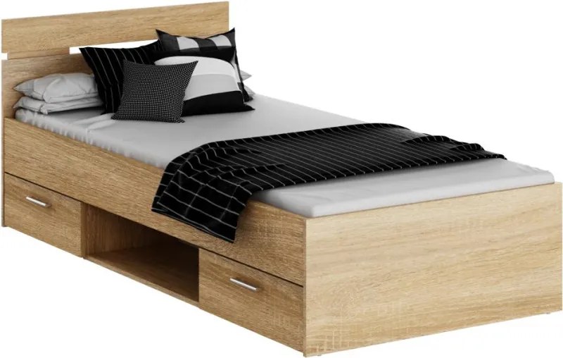 Postel MICHIGAN NEW 90x200, dub sonoma Kondela 0000338752