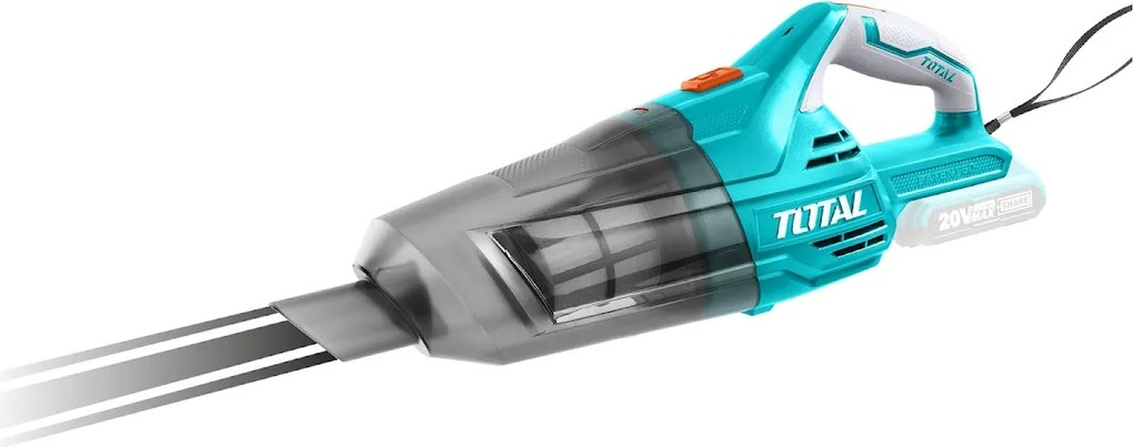 Ruční vysavač aku, 20 V Li-ion, 2000 mAh, bez baterie a nabíječky TOTAL TVLI2001