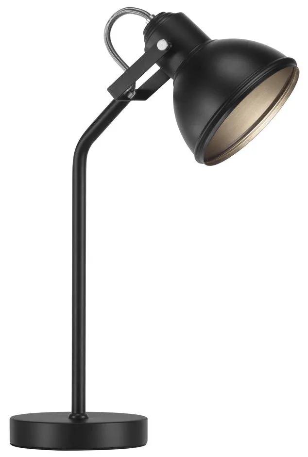 Stolní lampa Nordlux Aslak | Ø15 cm, černá | 46685003