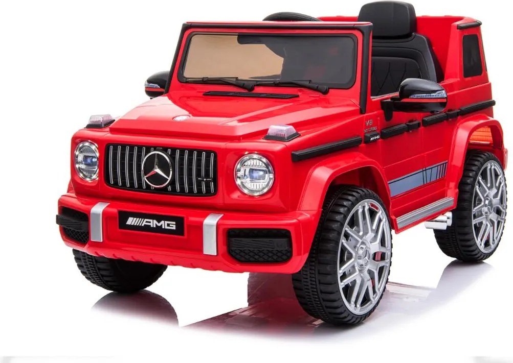 Elektrické autíčko Mercedes G63 červené