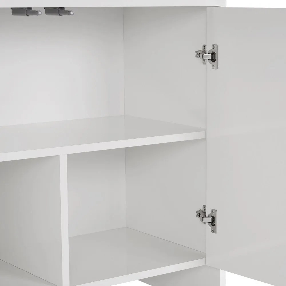 Bílá komoda 180x80x45 cm Arlen – Kalune Design