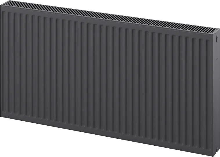 Mexen C22, panelový radiátor 600 x 2000 mm, boční připojení, 3305 W, antracitová, W422-060-200-66