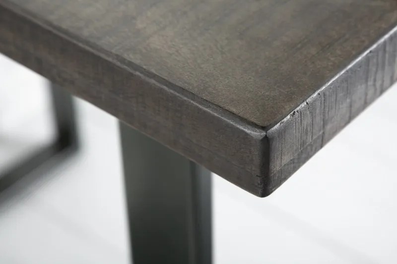 Barový stůl Iron Craft 120cm šedá mango / 38667