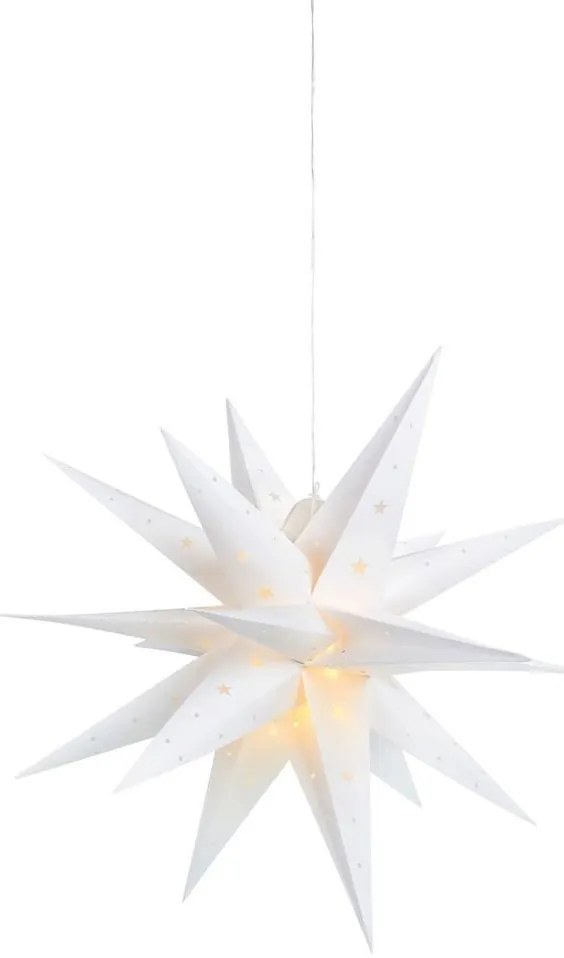 Markslöjd | Markslöjd 704560 - LED Vánoční dekorace VECTRA 12xLED/0,436W/230/4,5V bílá 60 cm | ML0813