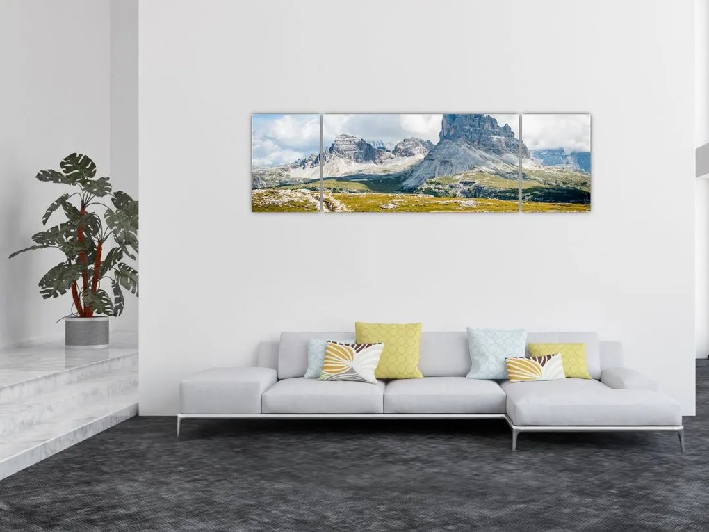 Obraz - Italské Dolomity (170x50 cm)