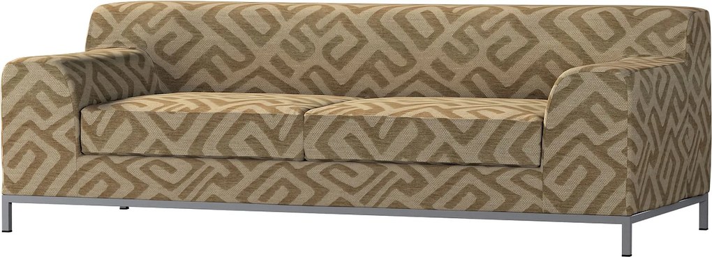 Potah na pohovku IKEA Kramfors 3-místná barva béžová látka pletený vzor, vzorované