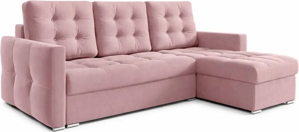 Elegantní rohová sedací souprava do obývacího pokoje s funkcí spaní Roni (103) - 235 cm
