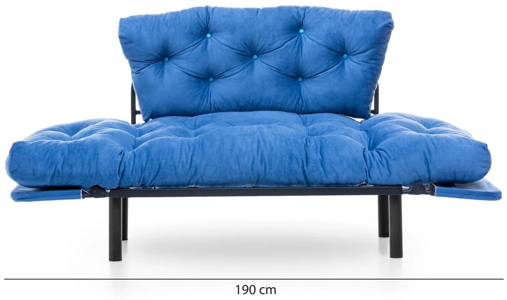 Atelier del Sofa 2-místná pohovka Nitta - Blue, Modrá