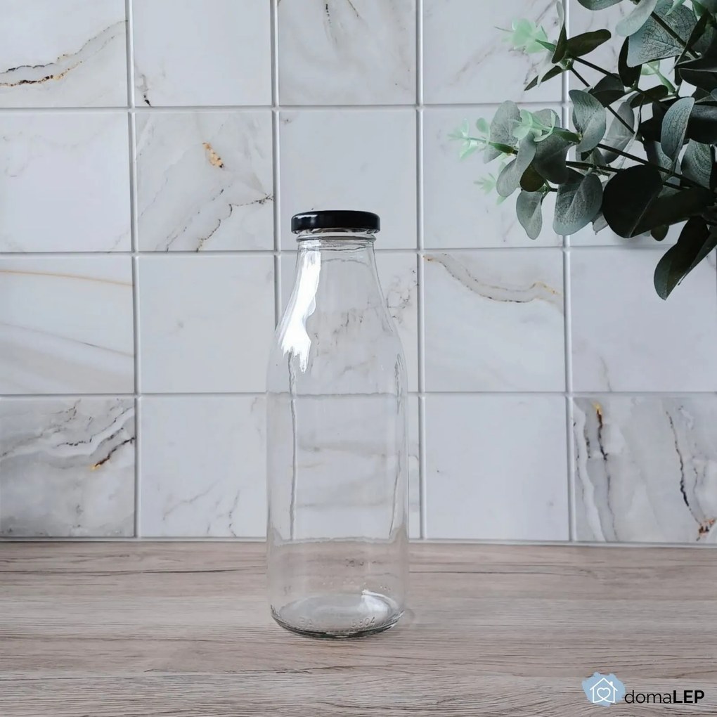 Dávkovač mýdla FRANC 250 ml s černým šroubovacím víčkem