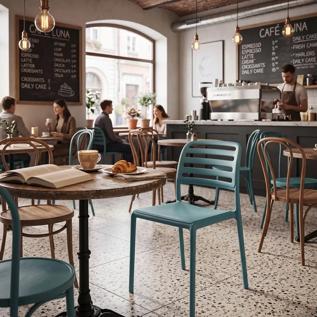 Nardi Plastová židle COSTA agave
