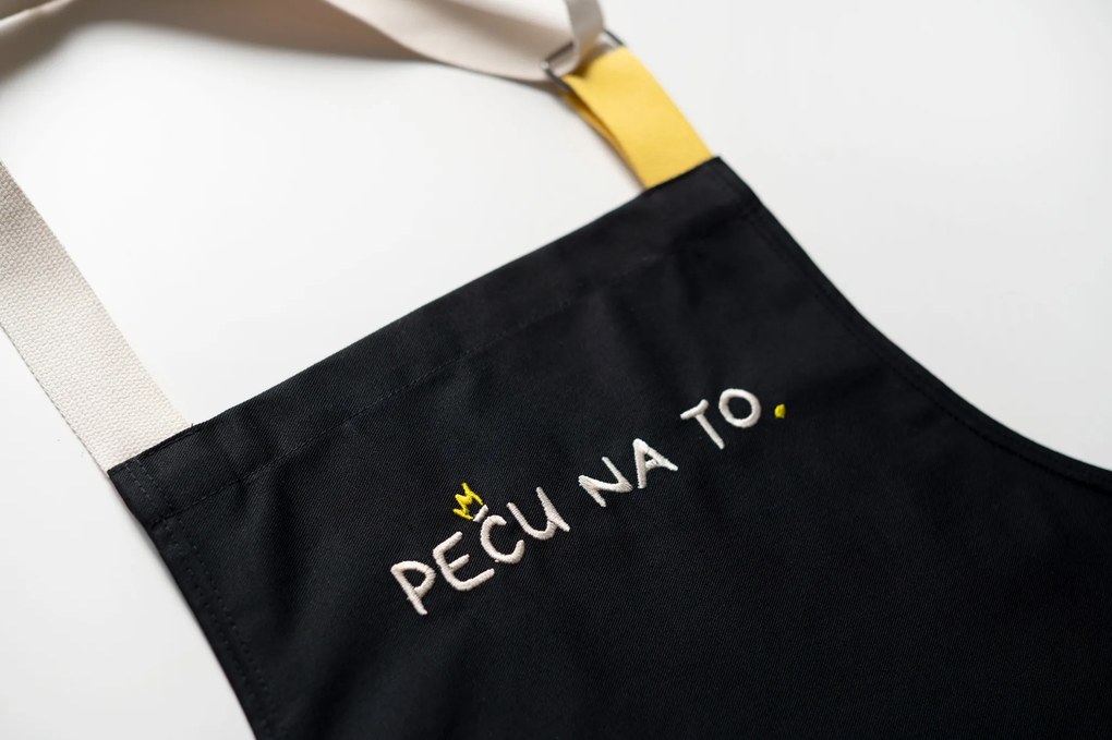 Kuchyňská zástěra Peču na to