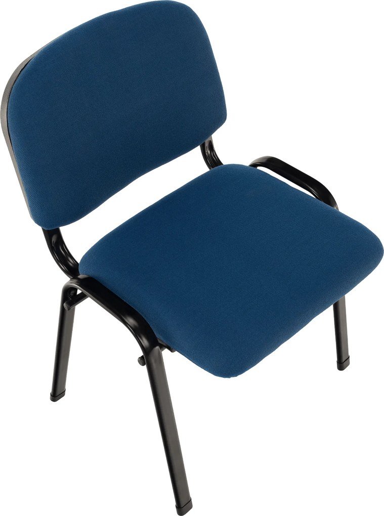 Kancelářská židle, tmavě modrá, ISO ECO