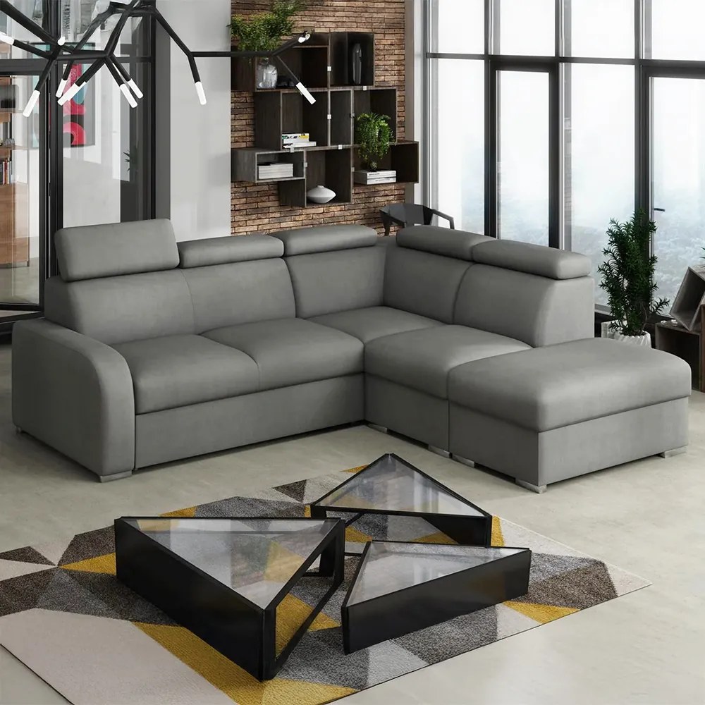 Sedací souprava OSLO V | 250x230 | rozkládací + 2x úložný prostor | VÝBĚR TKANIN