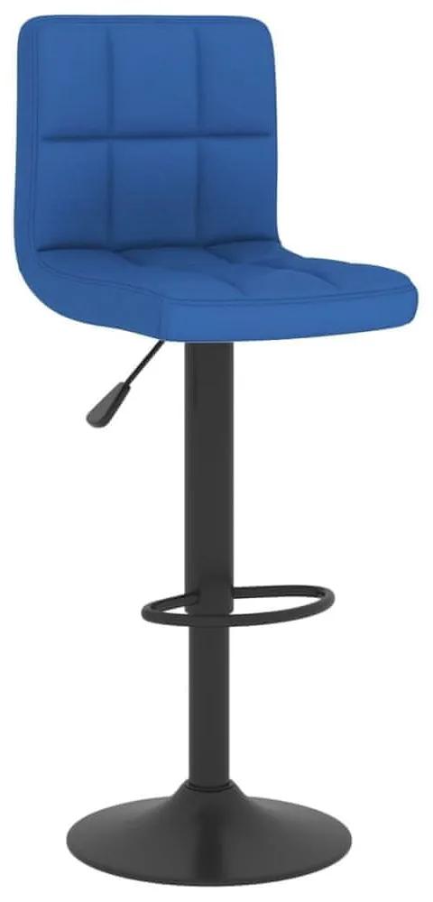 Petromila Barové židle 2 ks modré textil