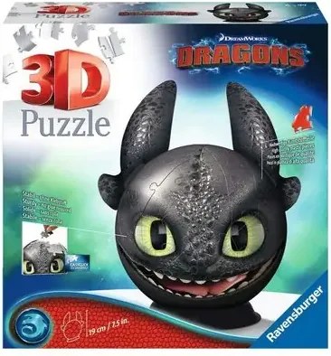 Ravensburger Puzzle-Ball Jak vycvičit draka 3 Bezzubka / 72 dílků / od