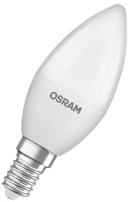 LED žárovka E14 OSRAM CL B FR 4,9W (40W) teplá bílá (2700K), svíčka