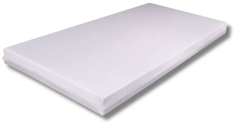 Dětská postel Timon 180x80 cm s matrací bílá