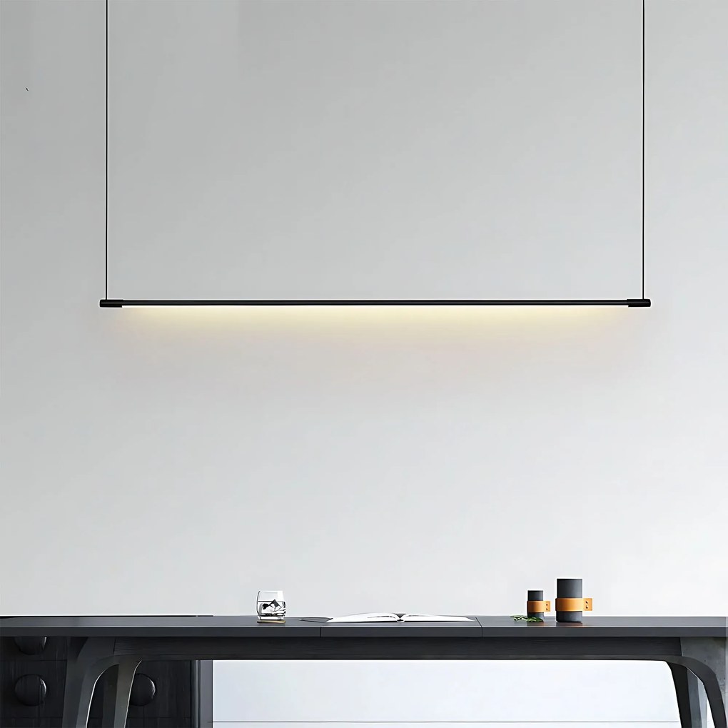 Toolight Toolight, LED závěsné osvětlení 120cm, 15W, 3000K, LHJ031-CP, černá matná, OSW-50014