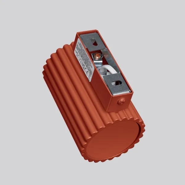 Sollux SL.1654 - Nástěnné svítidlo KARBON 1xGU10/10W/230V oranžová