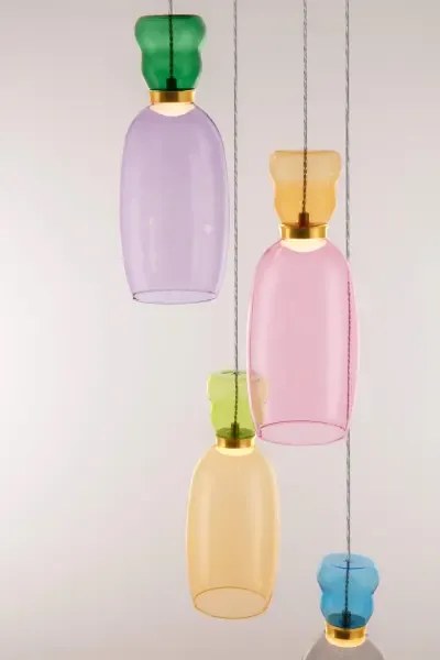 Designový lustr Pluma B