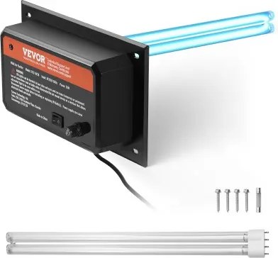 HVAC čistička vzduchu pro celý dům 36 W 40,6 cm UV světlo v potrubí pro AC systémy