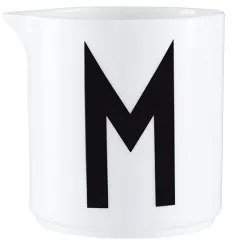 Porcelánový džbánek Letter M Design Letters