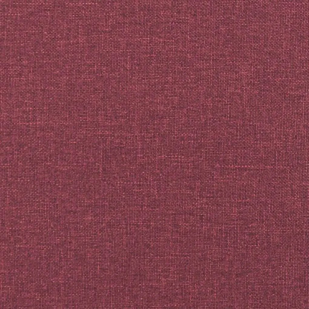 2dílná sedací souprava s polštáři vínová textil 3201824