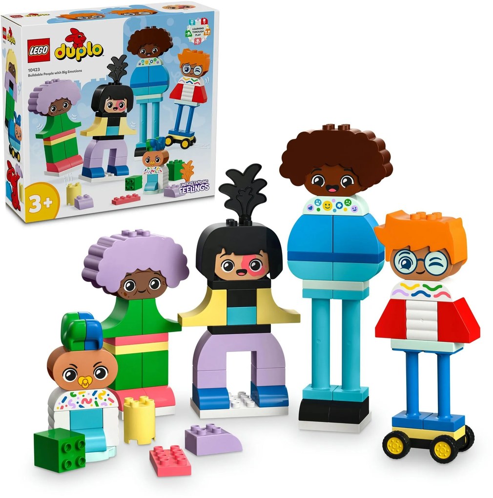 Lego stavebnice lego duplo 10423 sestavitelní lidé s velkými emocemi