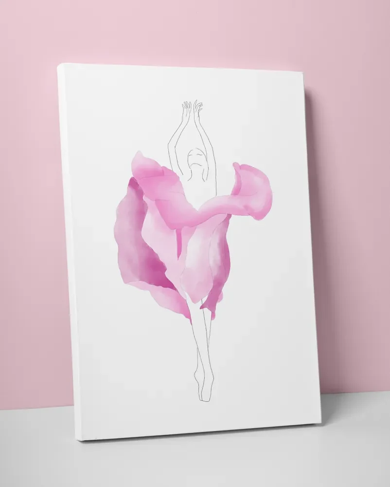 Plakát / Obraz Baletka Samolepící plátno A4 - 21 x 29,7 cm | BIANO
