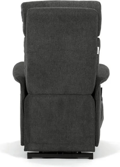 Polohovací křeslo šedé, elektrické TV-L8960 GREY2
