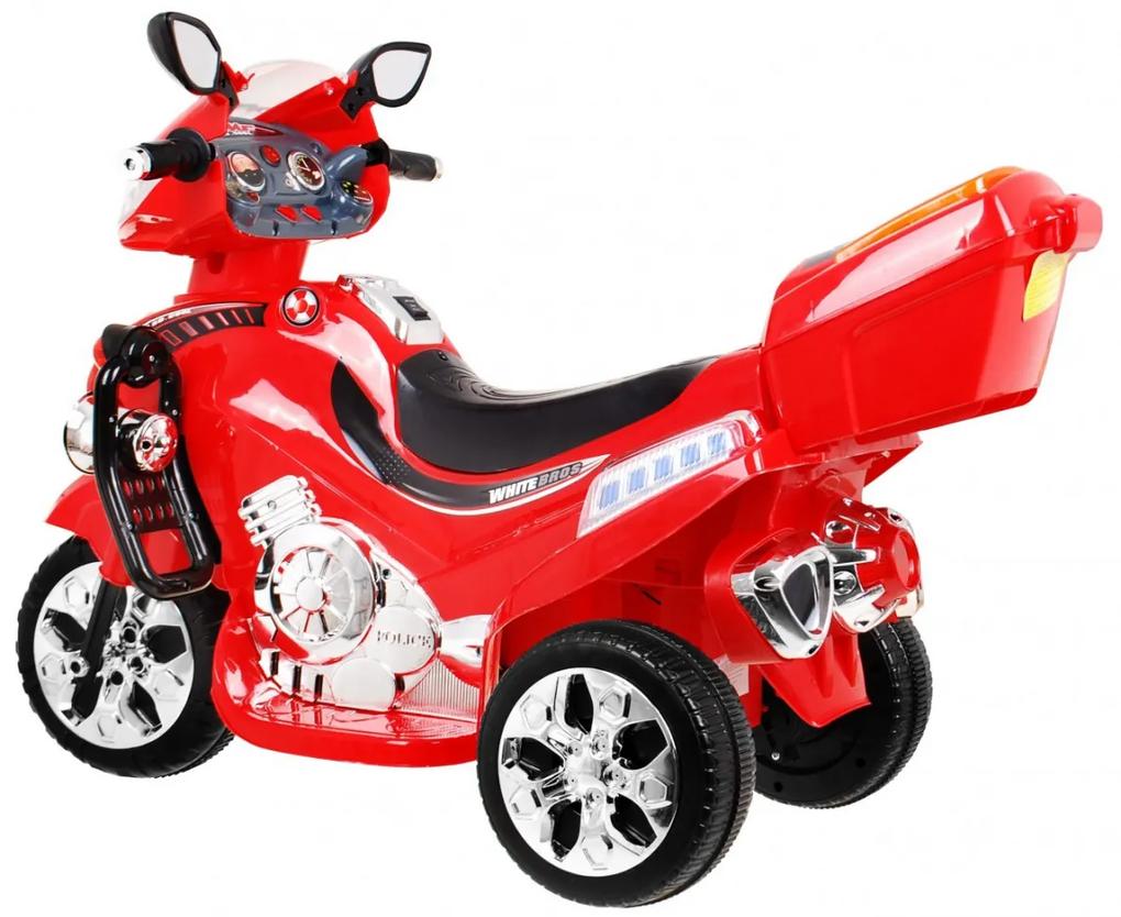 Dětská elektrická motorka F928 Červená