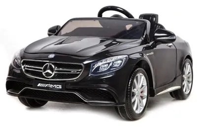TOYZ | Toyz Mercedes | Elektrické autíčko Toyz Mercedes-Benz S63 AMG-2 motory black | Černá |