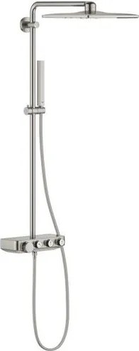 Grohe Euphoria SmartControl sprchový systém na stěnu s termostatickou baterií supersteel 26508dc0 G26508DC0