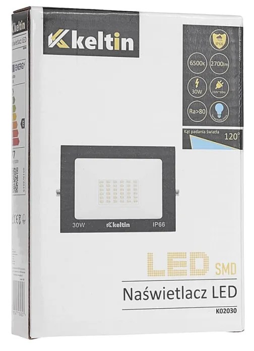 LED reflektor 30W - studená bílá 6500K (80)