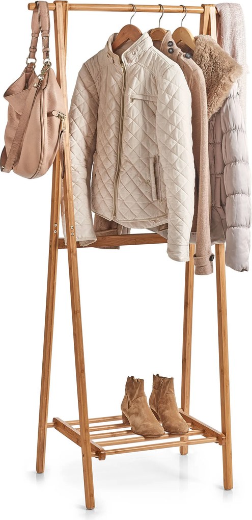 Bambusový věšák na kabáty, výš, 159 cm