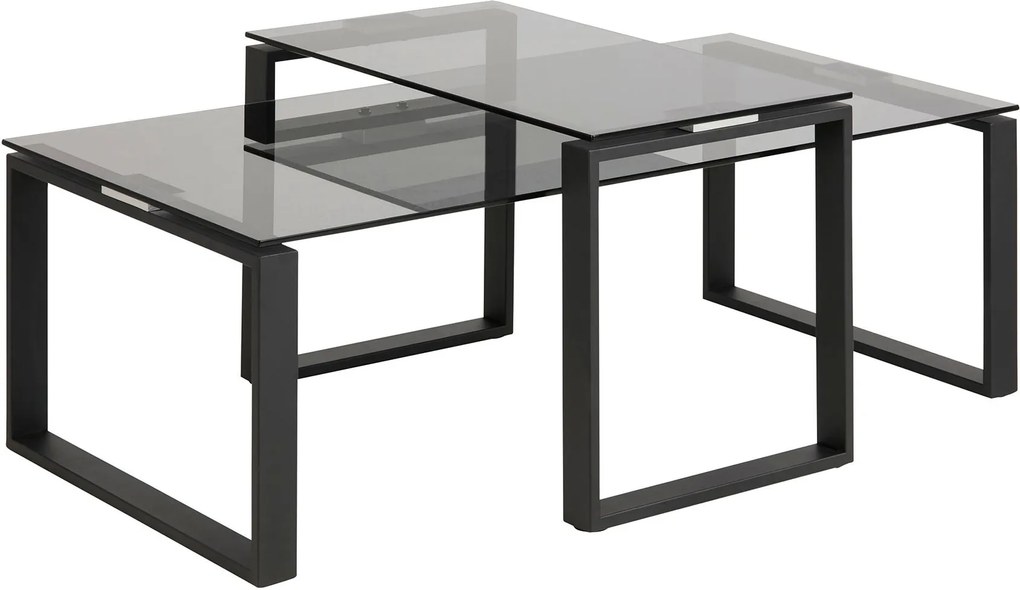 ACTONA Konferenční stolek Katrine šedá 45 × 115 × 69 cm