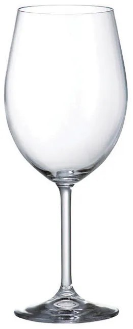 Bohemia Crystal Sklenice na červené víno Lara 40415/450ml (set po 6 ks
