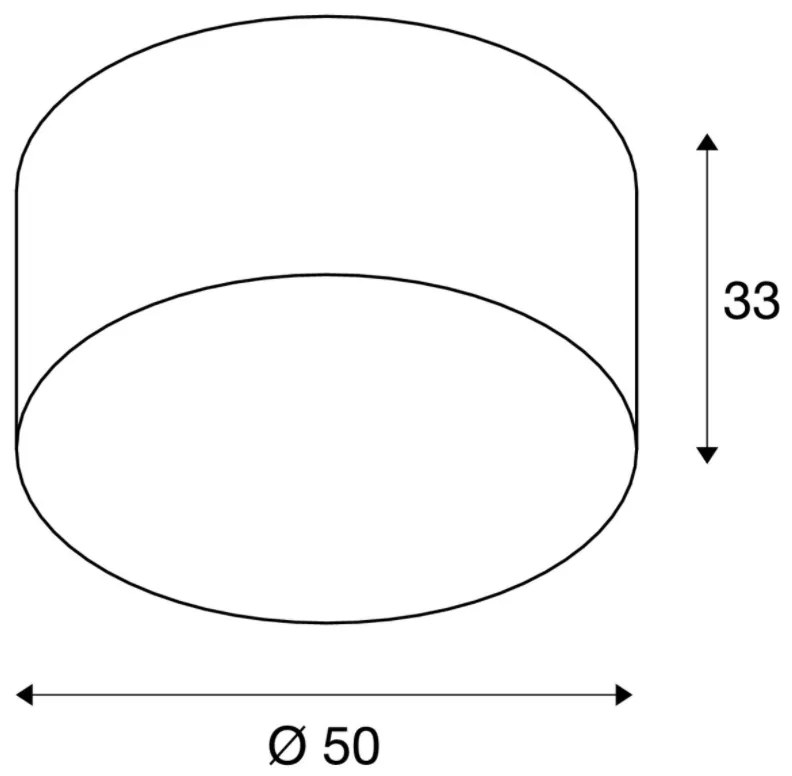 SLV 155373 Soprana CL-1, stropní svítidlo, béžová, 3x60W, E27, průměr 50cm