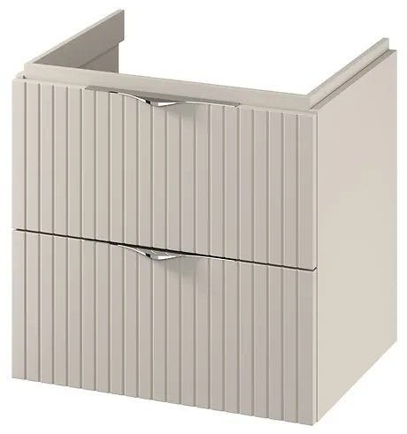 Cersanit Tirso, závěsná skříňka pod umyvadlo 594x447x572 mm, béžová matná, S1015-005