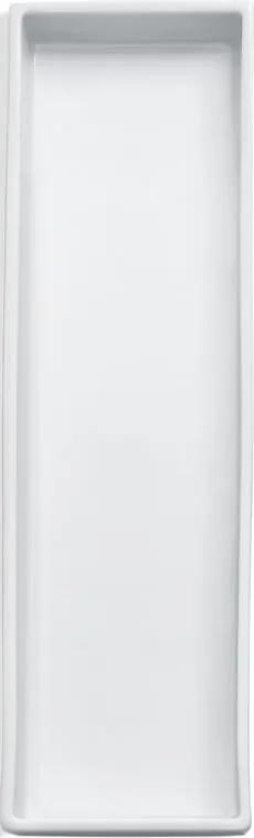 Koupelnová podložka Porzellan 27,5 cm bílá