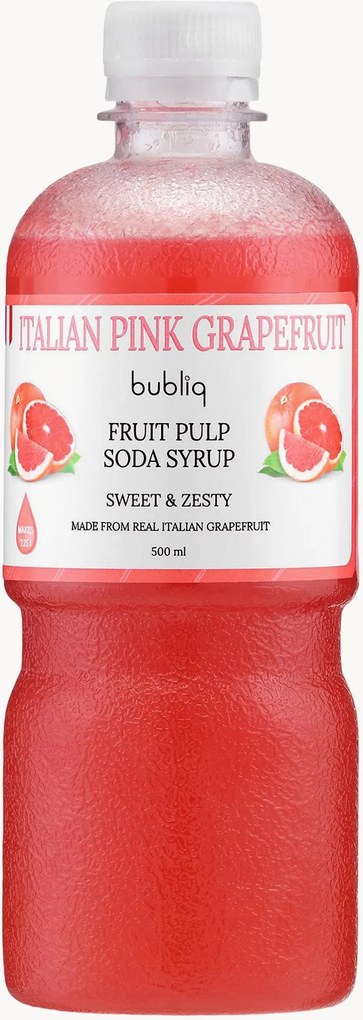 Italský sirup z růžového grepu Vita
