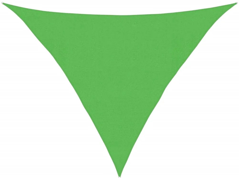 Stínicí plachta 160 g/m² světle zelená 4 x 4 x 5,8 m HDPE 311314