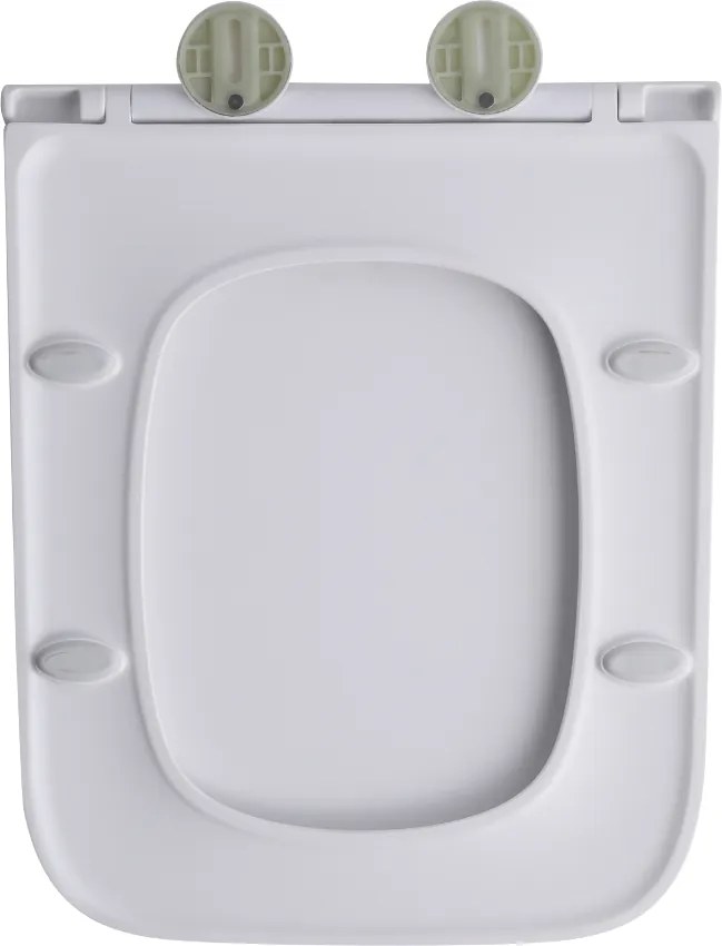 UPTrend WC prkénko Soft-Close GRAVIS TR2216-01, bílá lesk