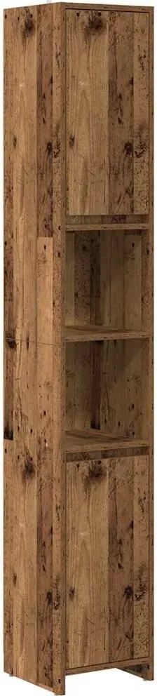 3dílná koupelnová sestava old wood kompozitní dřevo 3328565