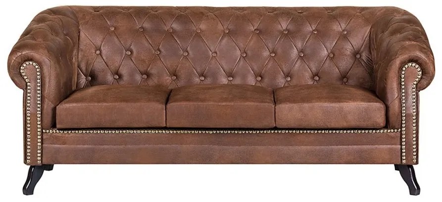 Askont Pohovka Chesterfield Bristol 3M Tabaco 13