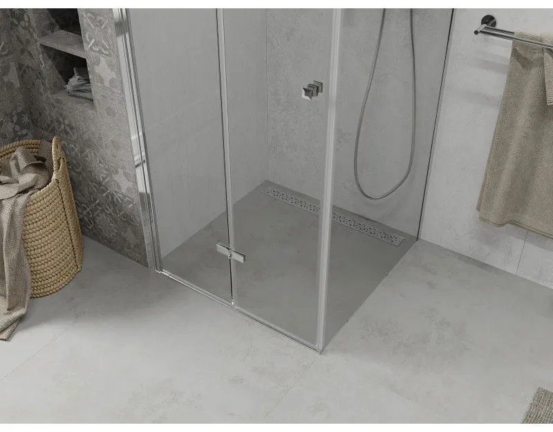 Mexen Lima sprchový kout 80x80cm, 6mm sklo, chromový profil-čiré sklo, 856-080-080-01-00