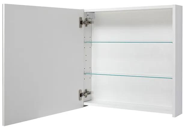 BPS-koupelny Zrcadlová skříňka závěsná bez osvětlení Sorno W 60 ZS