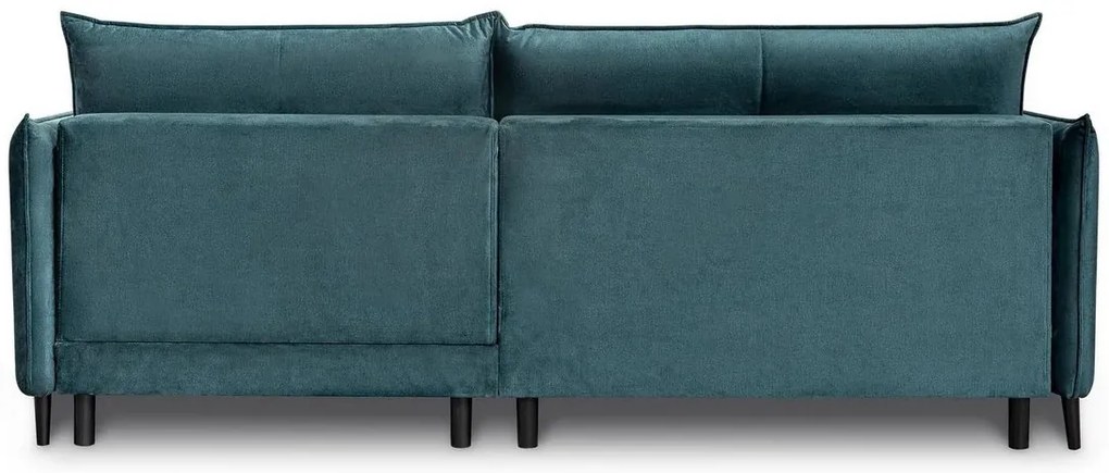 Casarredo - Komfort nábytek Rohová sedací souprava LASTRONI rozkládací s úložným prostorem, levá, látky A1 | potah: gemma 11,barva: N12 bílá