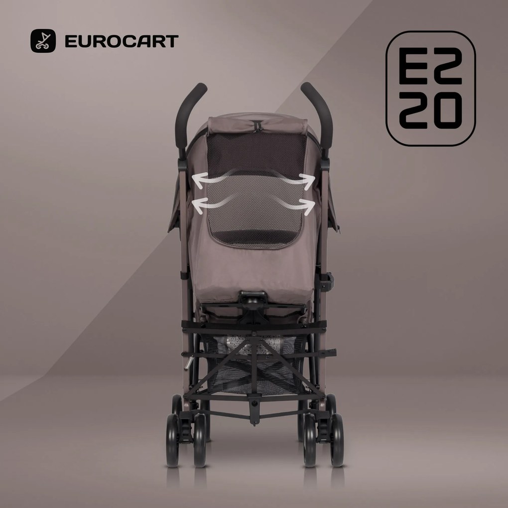 Sportovní kočárek Euro-Cart Ezzo Taupe