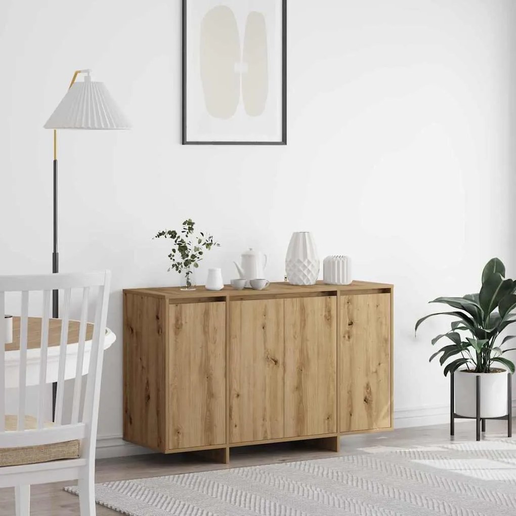 Servírovací skříň Artisanový dub 120 x 41 x 75 cm 3333904